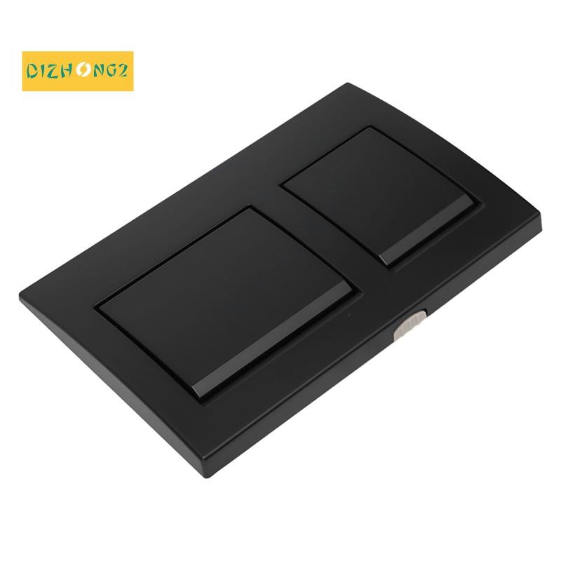 Toilet Push Plate for Geberit ALPHA 15 Chrome Dual Flush Plate Plastic ...
