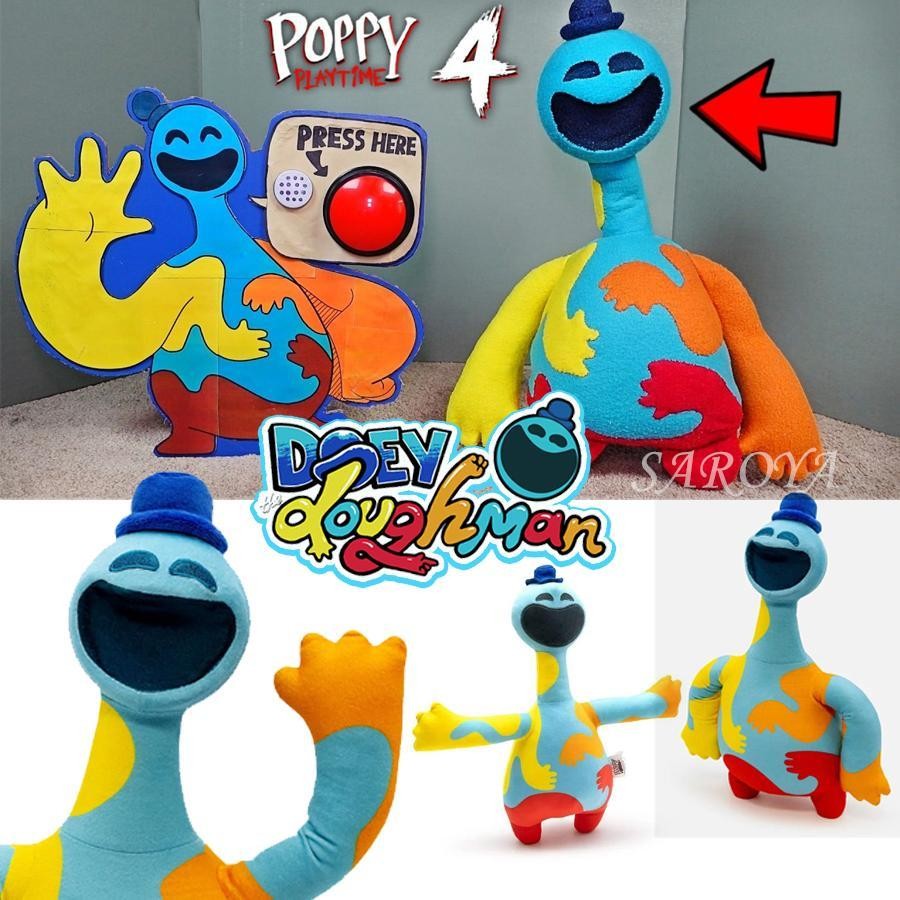 New Doey The Doughman Plush Poppy Playtime Nightmare Critters Chapter 4 ...