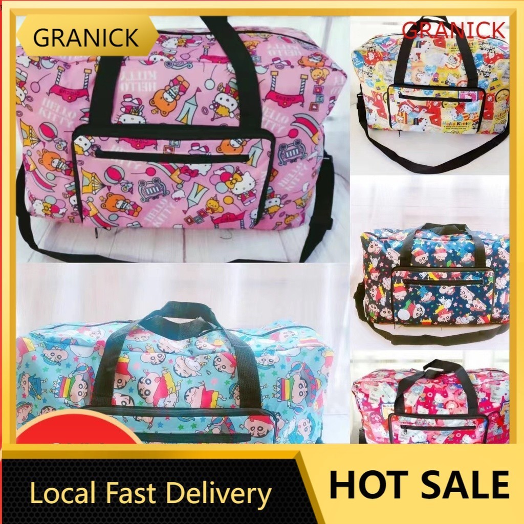 Cartoon Waterproof Portable Folding Travel Bag Luggage Bag Luggage ...