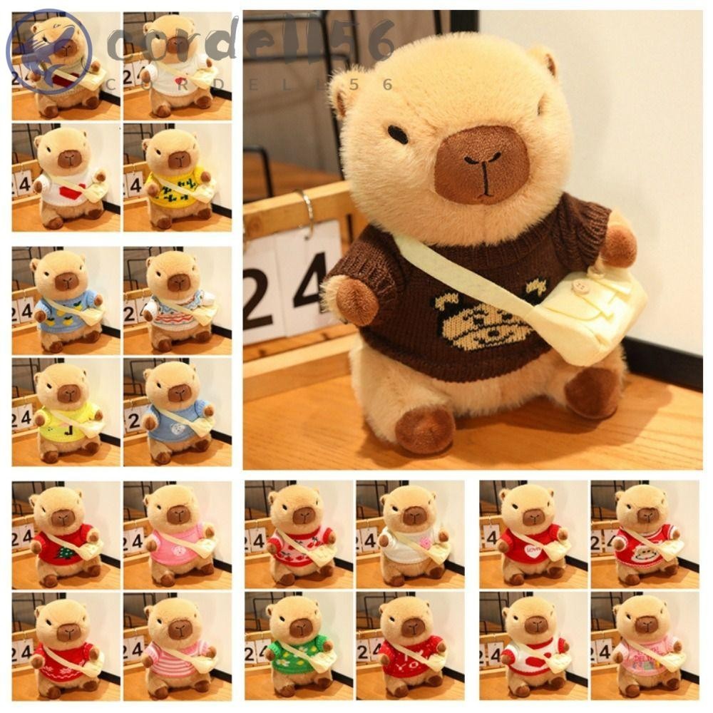 CORDELL Simulation Capybara Plush Toy, Clothing Accessories Animal ...