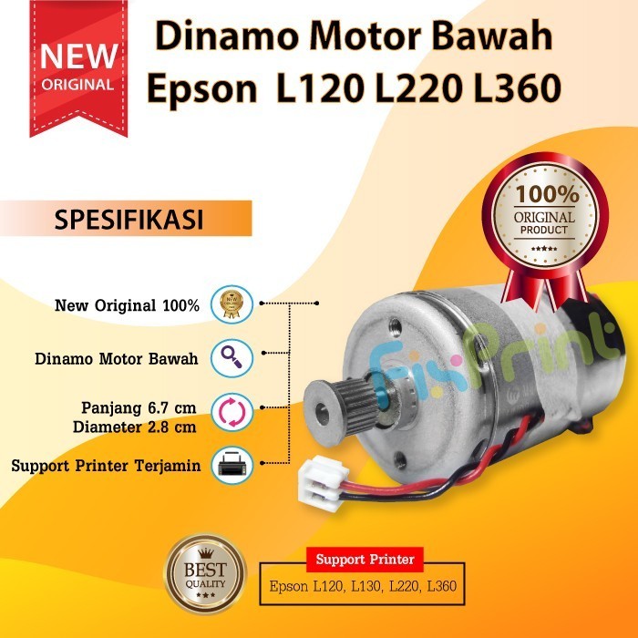 Dynamo Motor Under Printer Epson L120 L130 L220 L360 Motor PF Paper ...