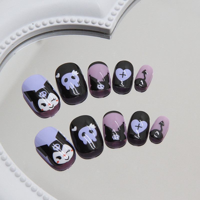 Lovely Monster Funny Fake Nails for Kids K015 | Shopee Singapore