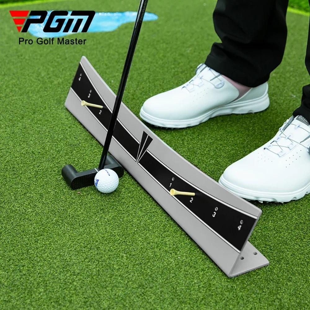 PGM Golf Putter Trainer Golf Station Board Practice Corrective Posture ...