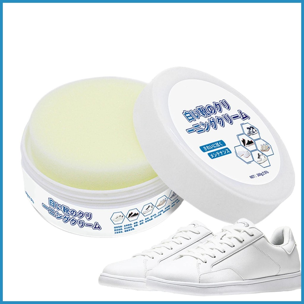 White Shoe Polish 260g Soft Cleaning Cream Sneaker Stain Remover ...