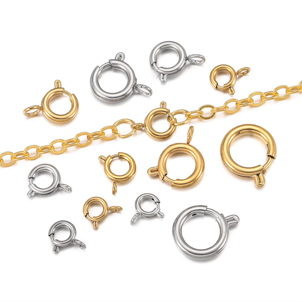 St. kunkka 5Pcs Stainless Steel Spring Buckle High Quality Bracelet ...