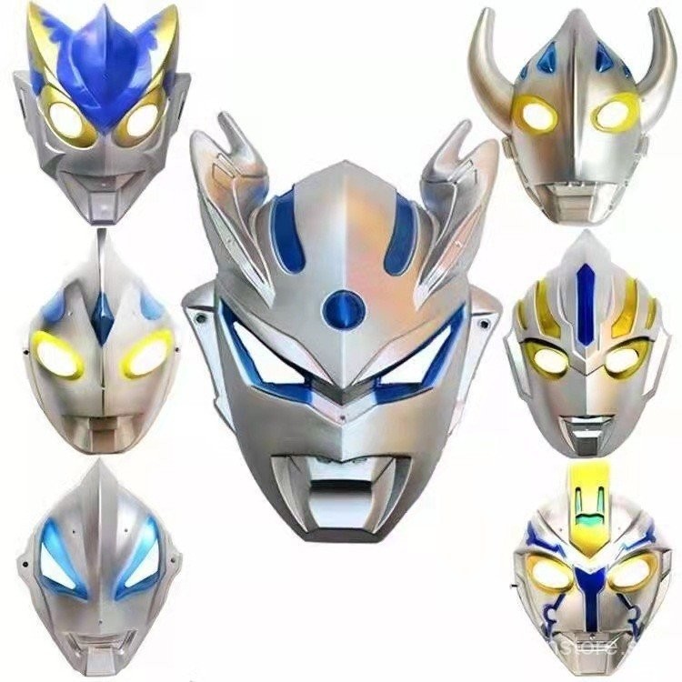 Wholesale Ultraman Masks for Kids Spider-Man Sun Wukong Masks Cartoon ...