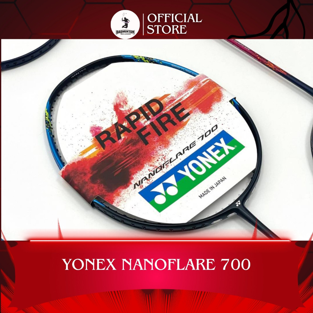 New generation high quality Yonex Nanoflare 700 Red single badminton ...