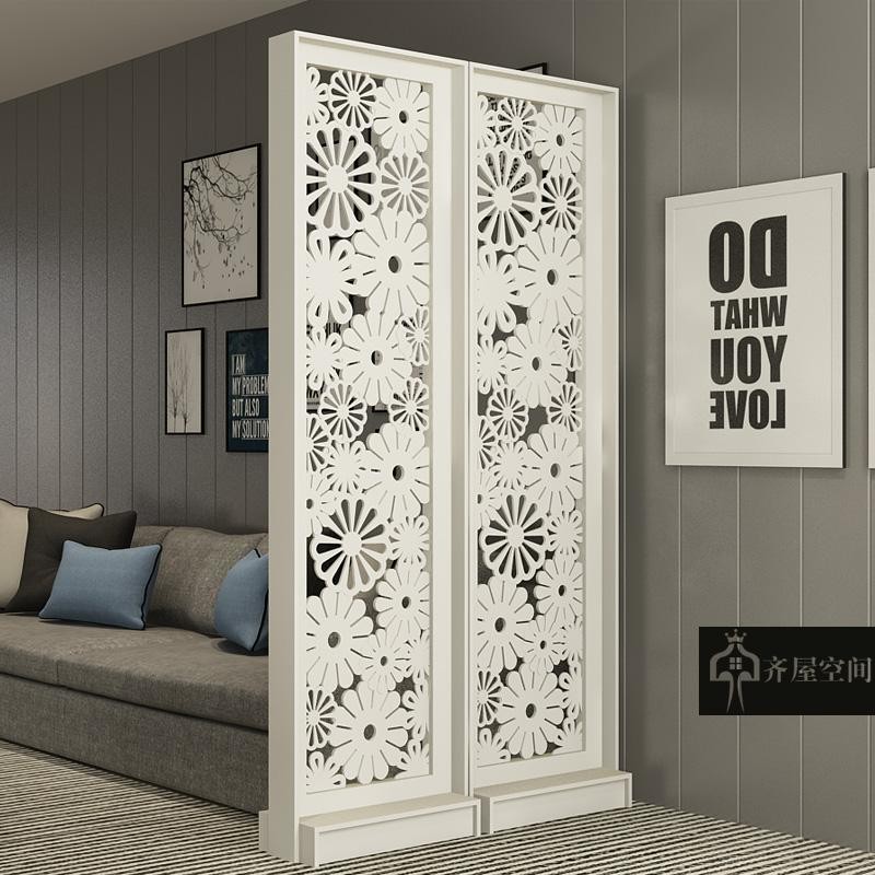 Living Room Screen Partition Entrance Cabinet Small Apartment Wine ...