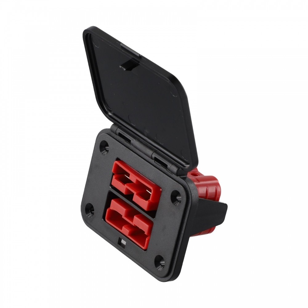 Twin Dual Flush Mount Bracket with 2 Plugs and 4 Terminals for Electric ...