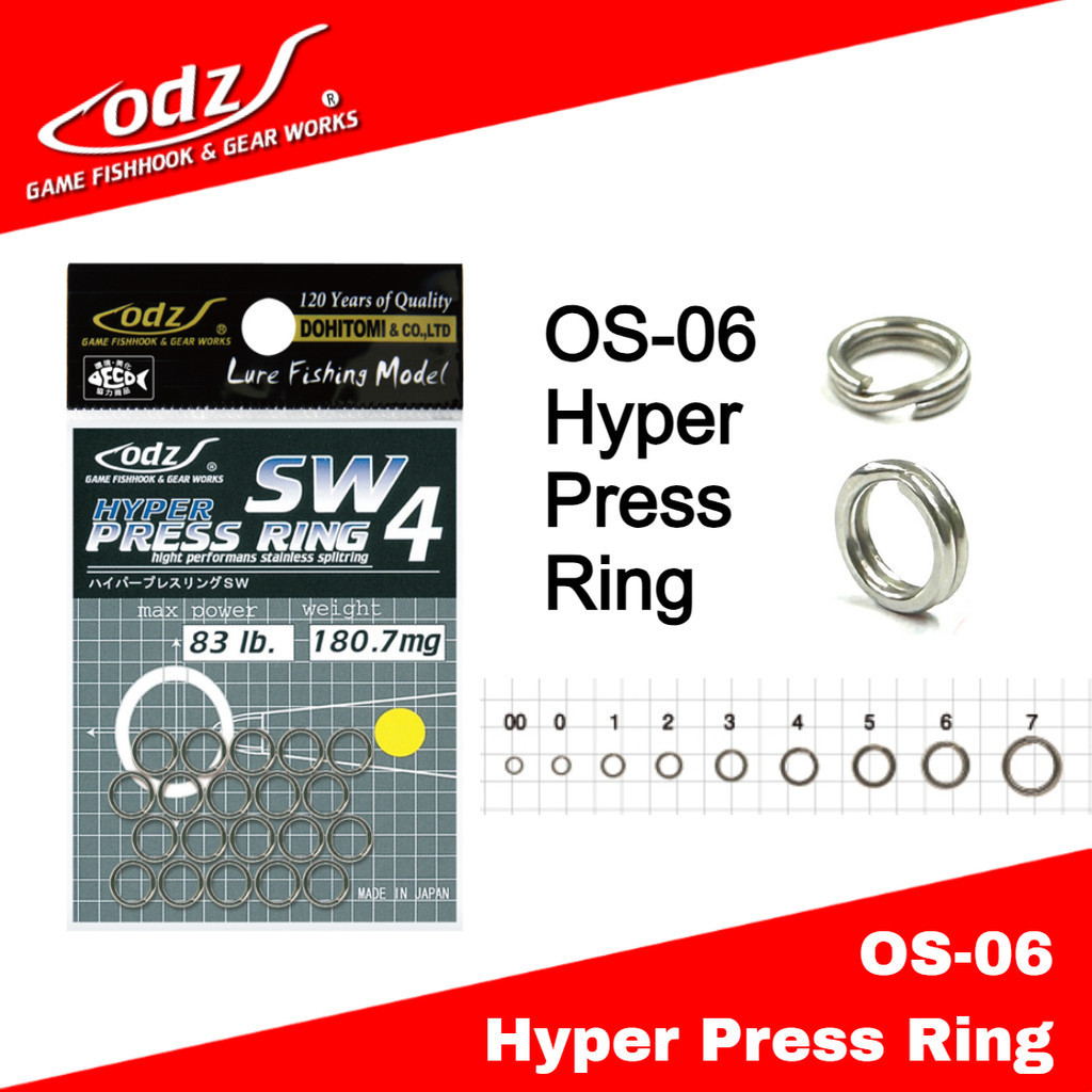 ODZ OS-06 Split Hyper PressRing Ring SW | Shopee Singapore