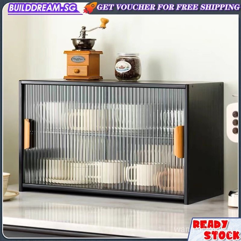 Black Table Shelf Table Top Cabinet Desktop Organiser Book Shelf with ...