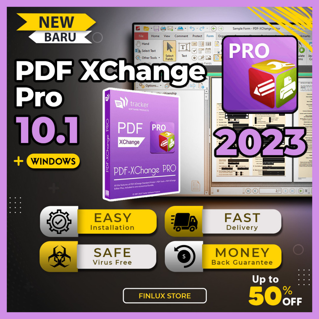 PDF-XChange Pro v10.1 Latest 2023 Lifetime Usage | Shopee Singapore