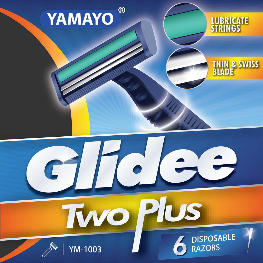 YAMAYO [BUNDLE DEAL] 2 Packs (6pcs/pack) Disposable Shaver || Blade Men ...