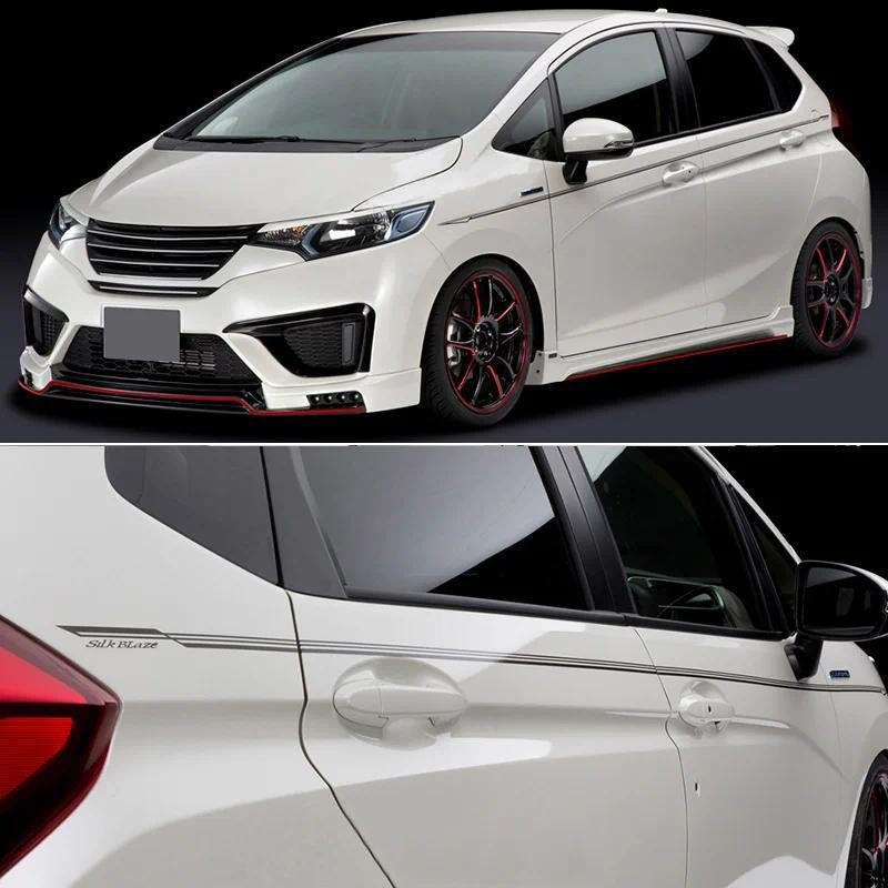 Sport Car Sticker Side Waistline Silkblaze Decal Vinyl Body Door Stripe ...