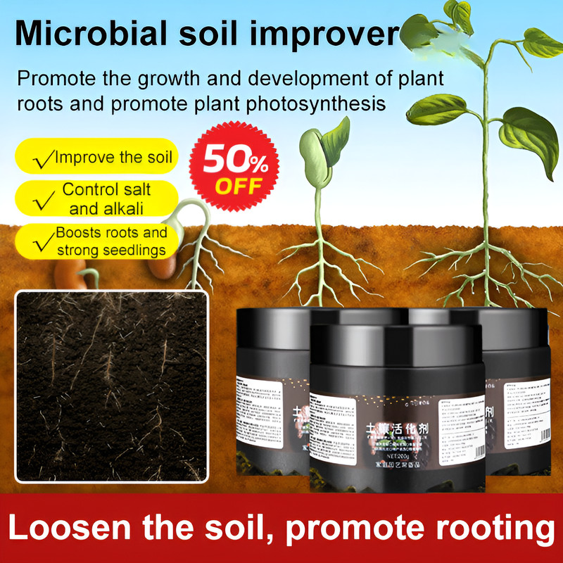 🌿Promote Rapid Plant Growth🌿Microbial Soil Activator for Soil ...