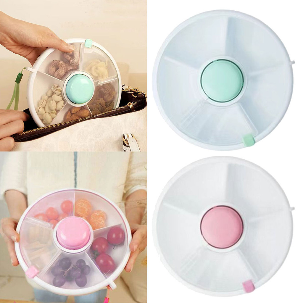 【Ilisland】Rotating Snack Container Kids Snack Spinner Bundle Candy Box ...
