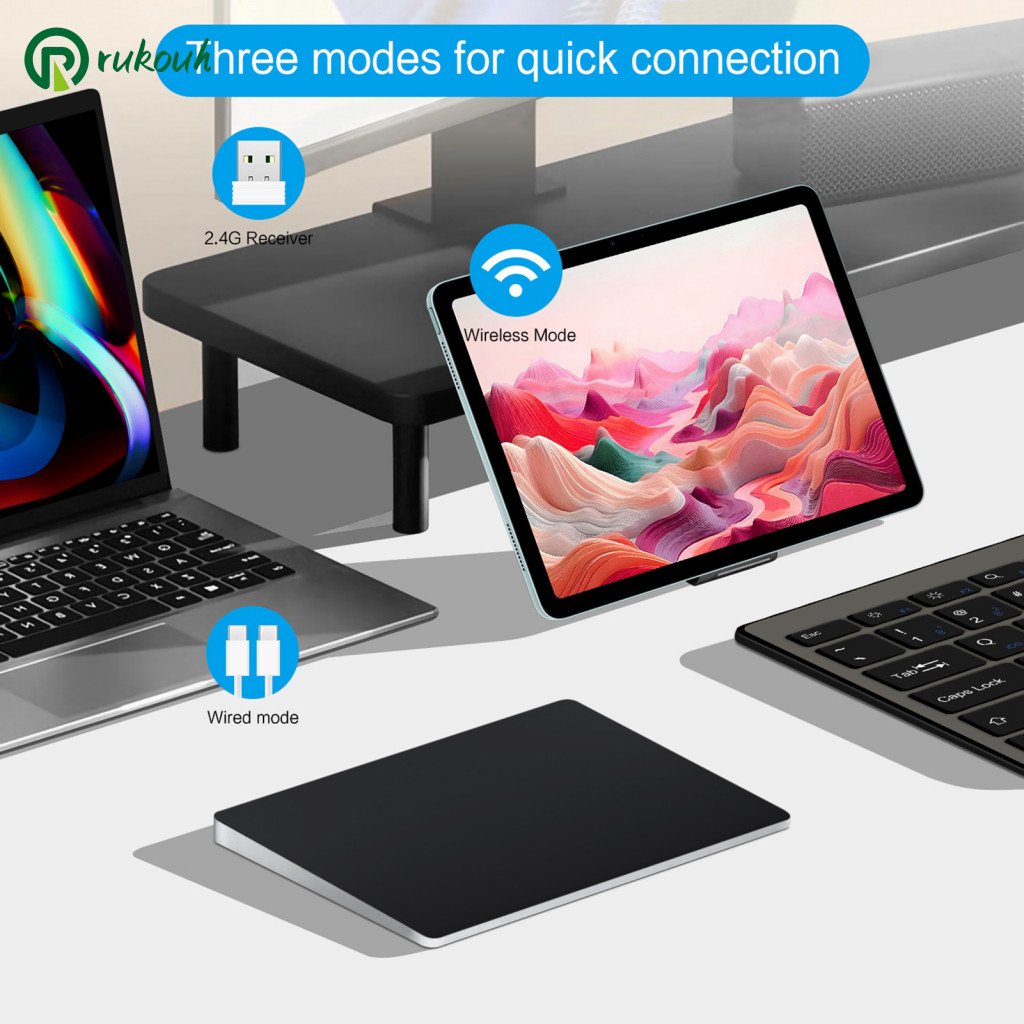 [rukouh] Tablet Touchpad Portable Touchpad Portable Bluetooth Touchpad ...