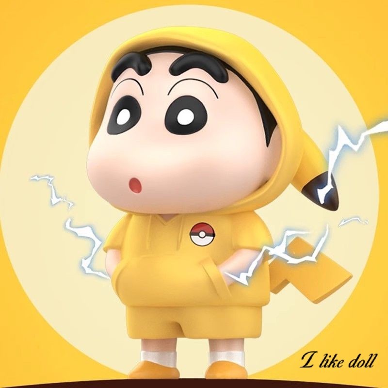Xiao Xin TransformCOSPikachu Fashion Cartoon Figurine Garage ...
