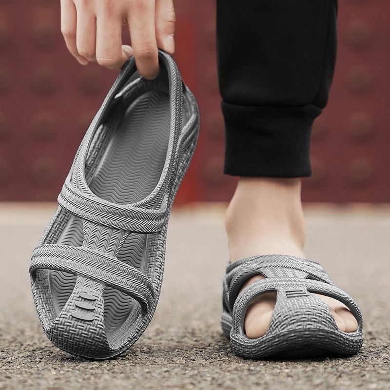 Men Sandals Cross Strap Travel New Fitness Climbing Hiking Shoes Non ...