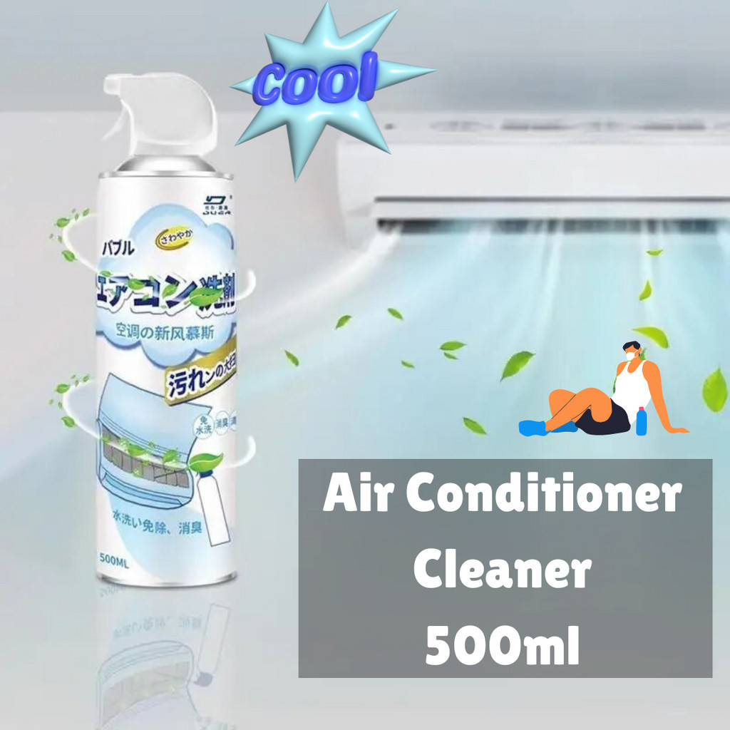500ml Air Conditioner Cleaner Foam Spray Air Conditioner Cleaner No ...