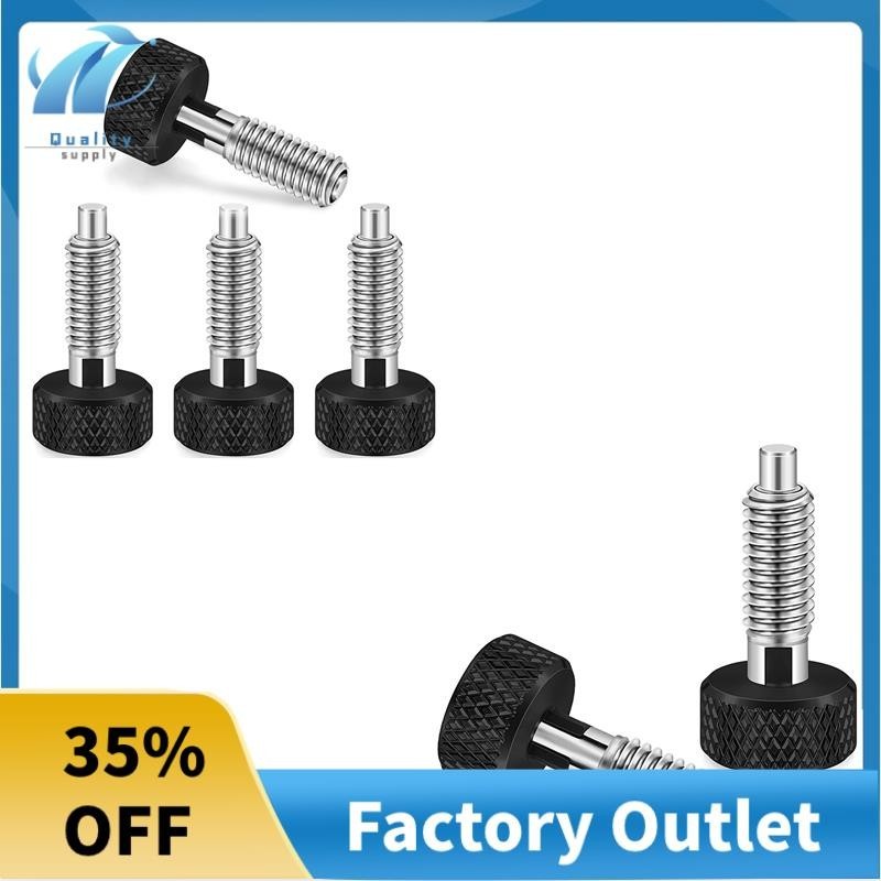 Hand Retractable Spring Plunger with Lock M6 for Rolling Toolbox,1/4 ...