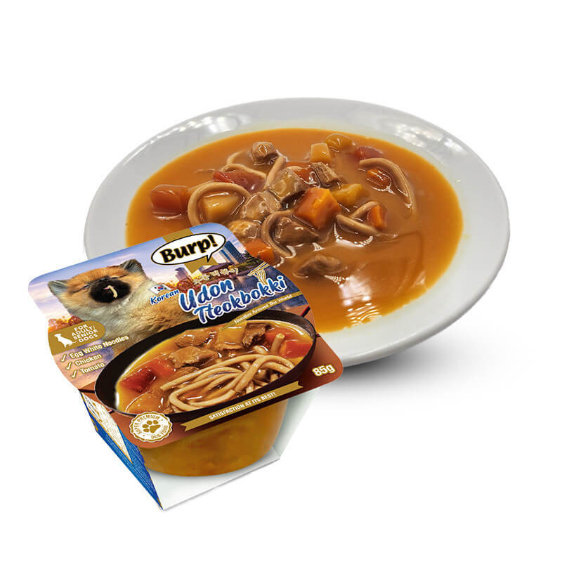 Burp Korean Udon Tteokbokki (Dog) 85g | Shopee Singapore