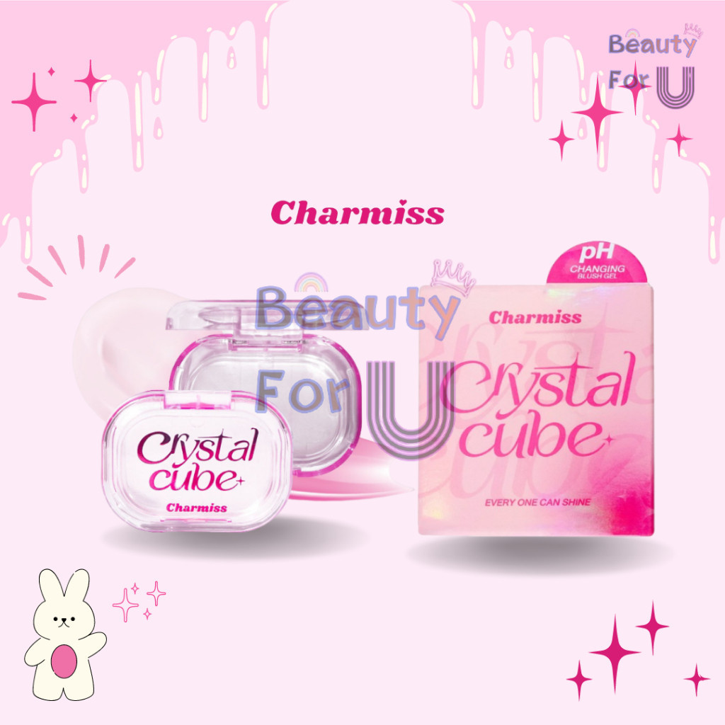Charmiss Crystal Cube pH Changing Blush Gel Glasting Cheeks 3.6g ...