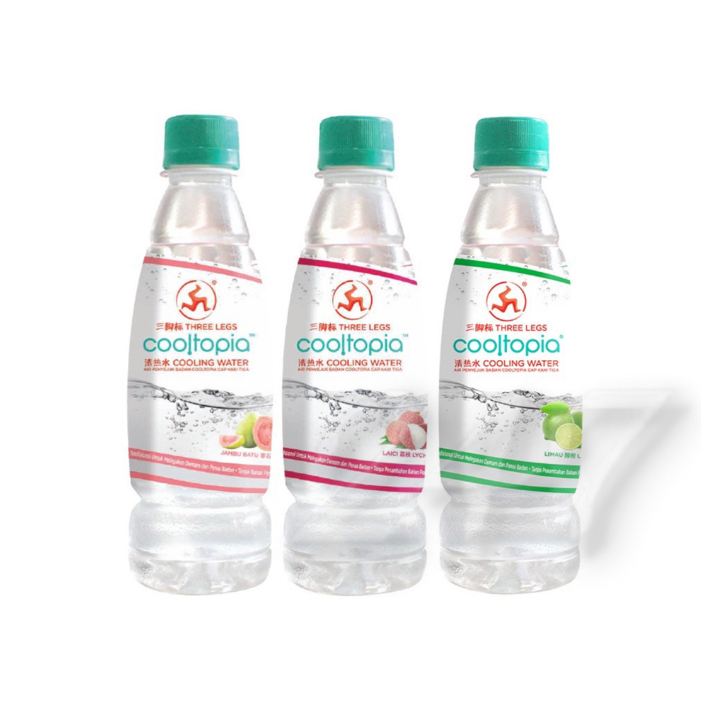Three Legs Cooltopia Cooling Water 320ml | Shopee Singapore