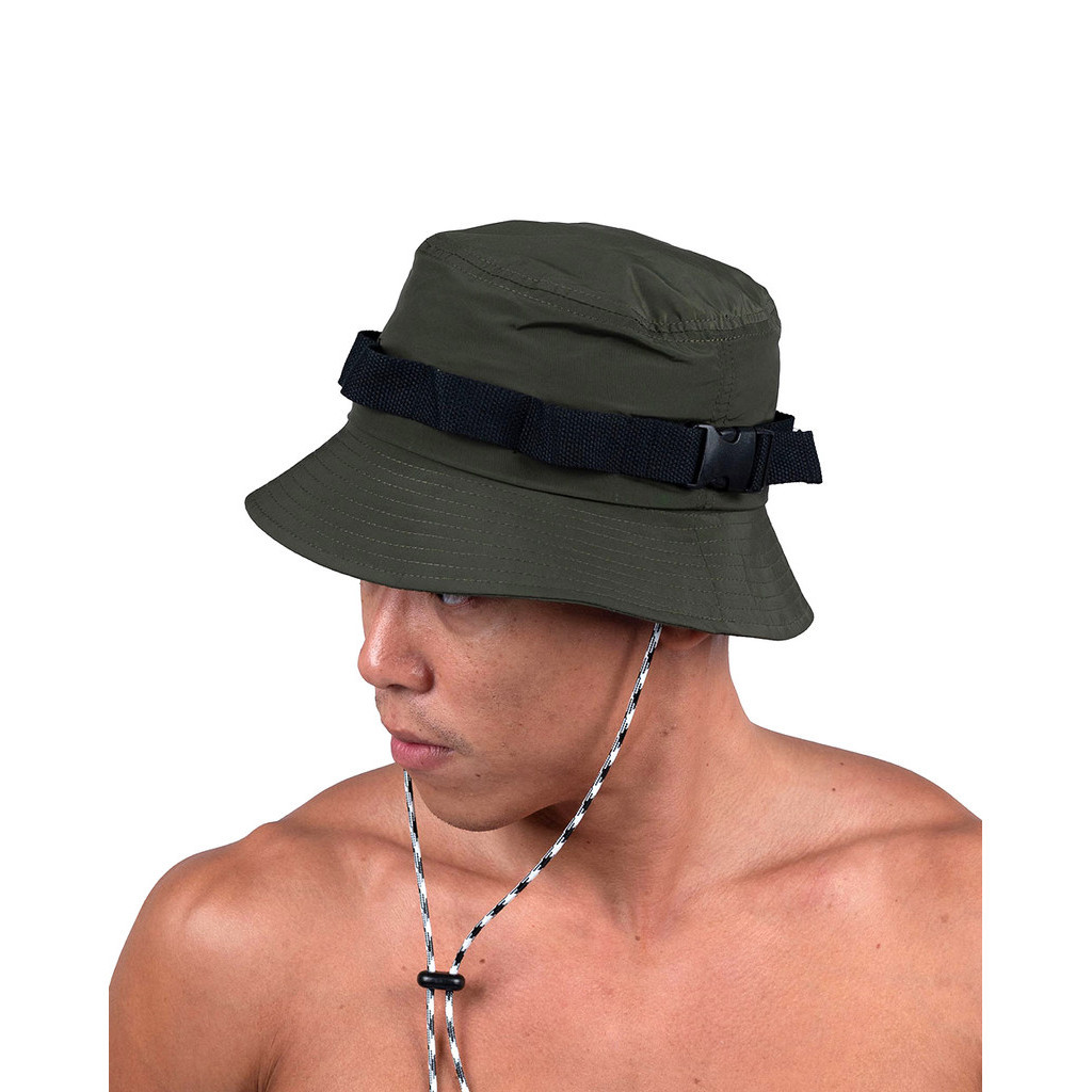 Private Structure Summer Camp Bucket Hat - Dark Green 4520 | Shopee ...