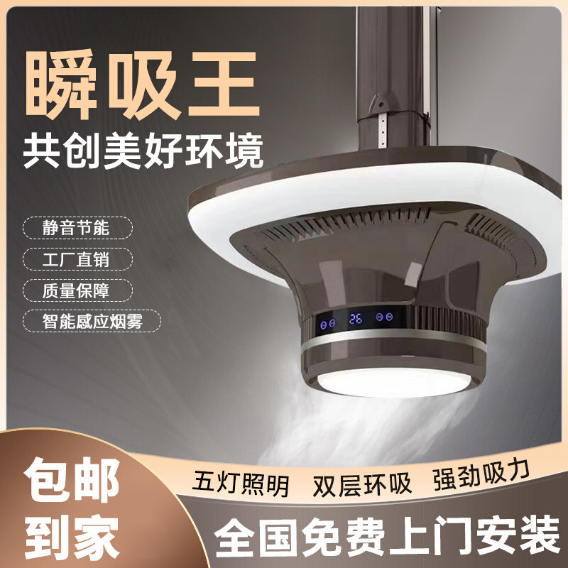 Smoking Lamp for Chess Room, Mahjong Room, Air Purifier Exhaust Fan ...