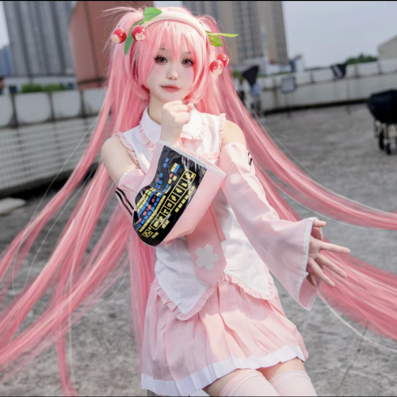 Hatsune Miku Sakura cos Clothing miku Hatsune Miku Costume cosplay ...