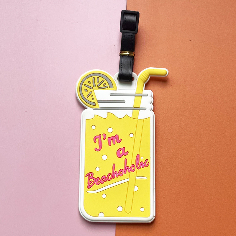 Travel Essential Boarding Pass Name Tag Luggage Tag Ice Cream Cake ...