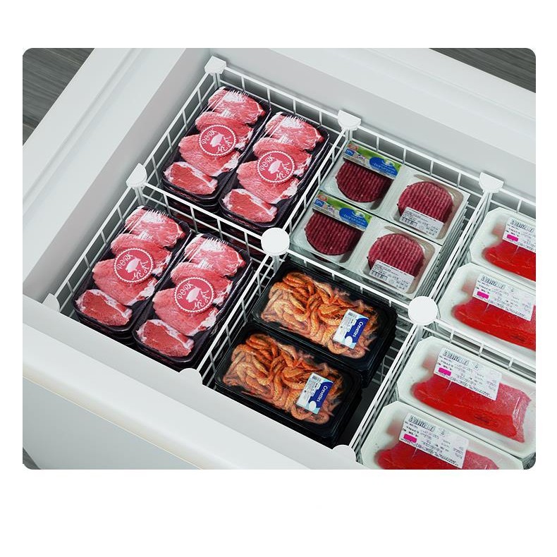 Freezer partition network, refrigerated rack, internal layered rack ...