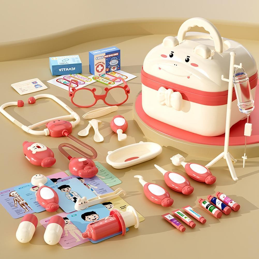 Medical Toy Set Kids Doctor Pretend Role Play Game Kit Simulation ...