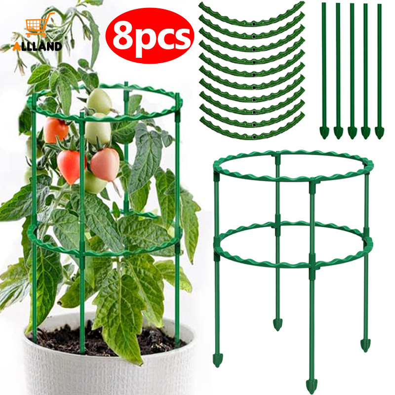Plastic Plant Support Pile Frame Greenhouse Arrangement Semicircle ...