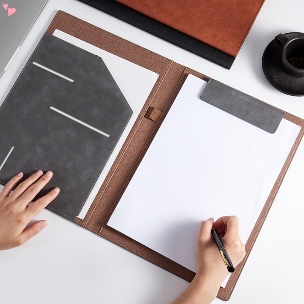 A4 Folder Office Bill Storage Business Leather Official Document Sales ...