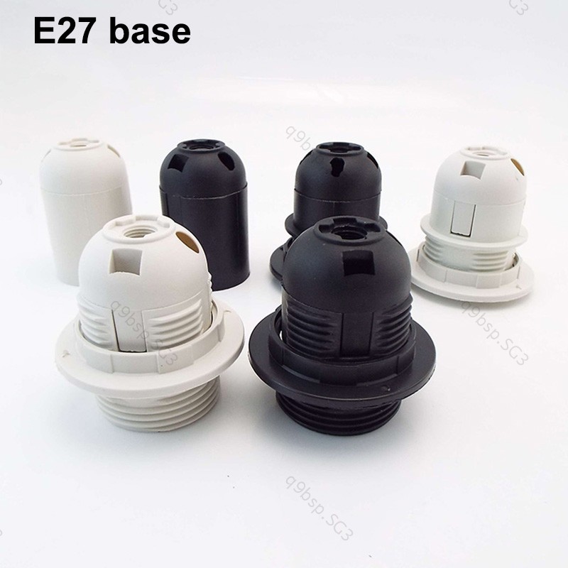 220V 110V E14 E27 M10 Socket Led Light Bulb Lamp Base Cap Head Power ...