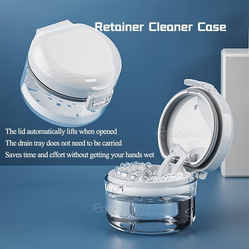 Retainer Cleaner Case Orthodontic Aligner Bath Case Retainer Cleaner ...