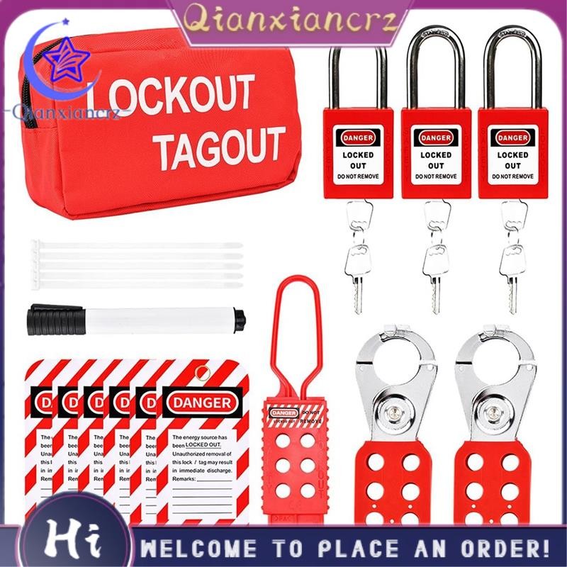 Lockout Tagout Kit, Lock Out Tag Out Kits Electrical, Group Lockout Hasps, Loto-Tags, Lock Out ...