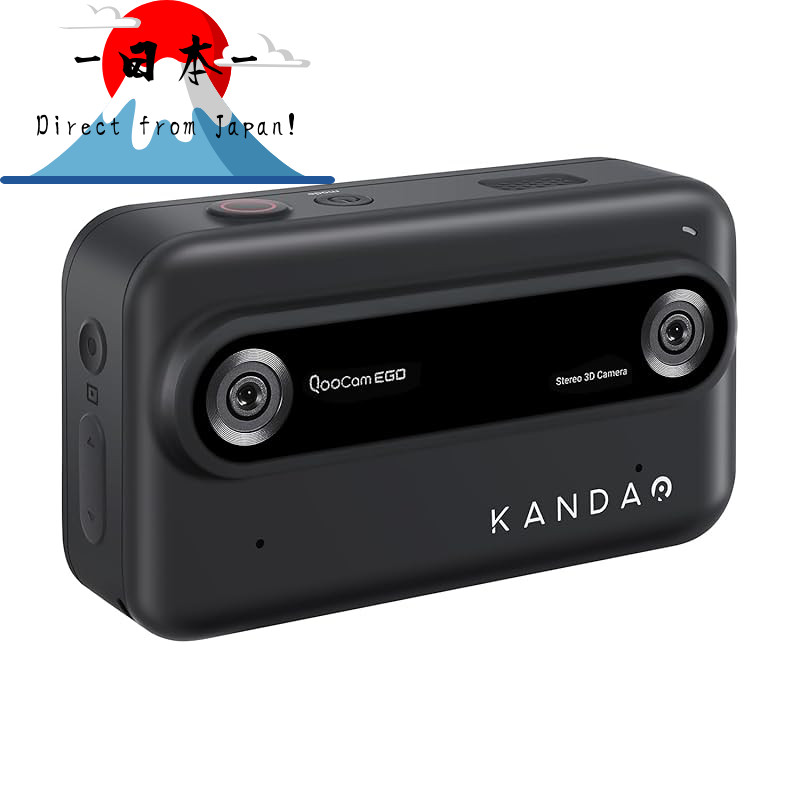 [Direct from Japan] Kandao Qoocam EGO 3D Camera - 4K 60FPS, 180-Degree ...
