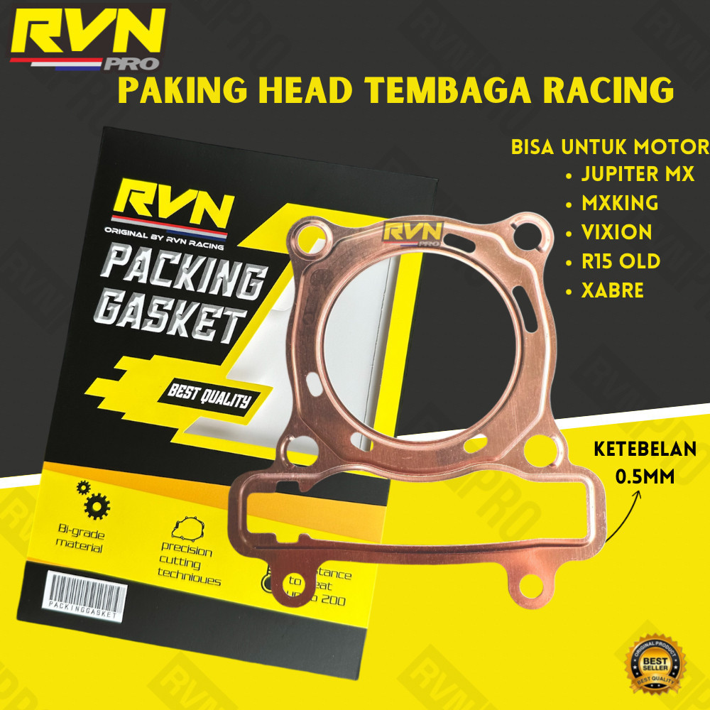 Jupiter MX MXKING VIXION COPPER HEAD BLOCK PACKING OLD NVA NVL R15 V1 ...