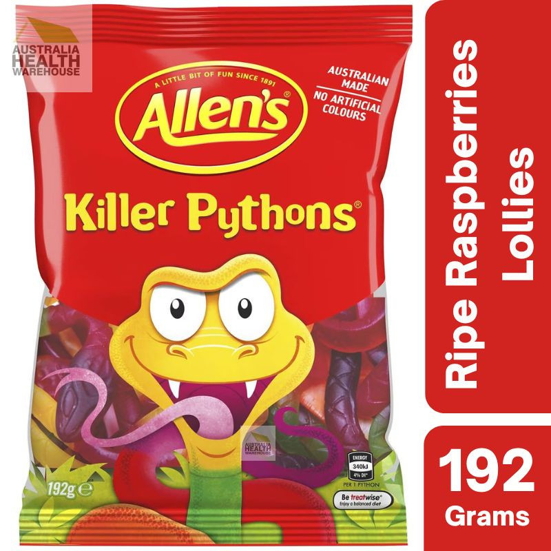 [EXP: May 2024] Allen's Killer Pythons Lollies 192g | Shopee Singapore