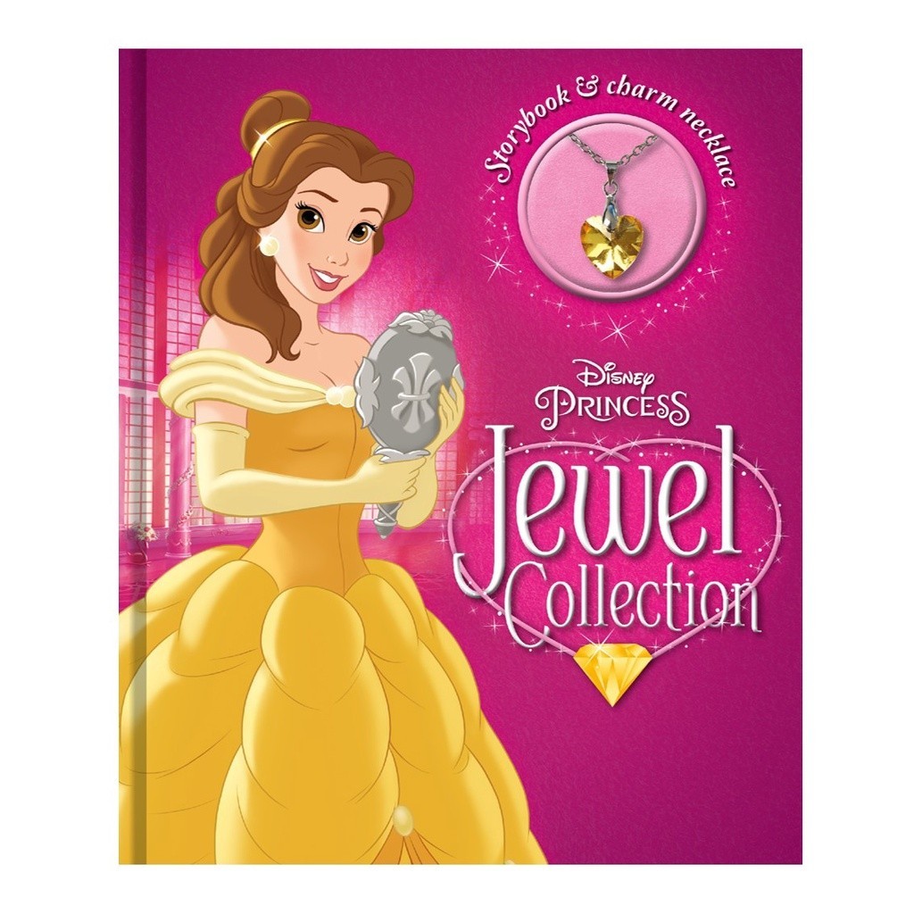Disney Princess Beauty & the Beast Jewel Collection Hardcover Storybook ...