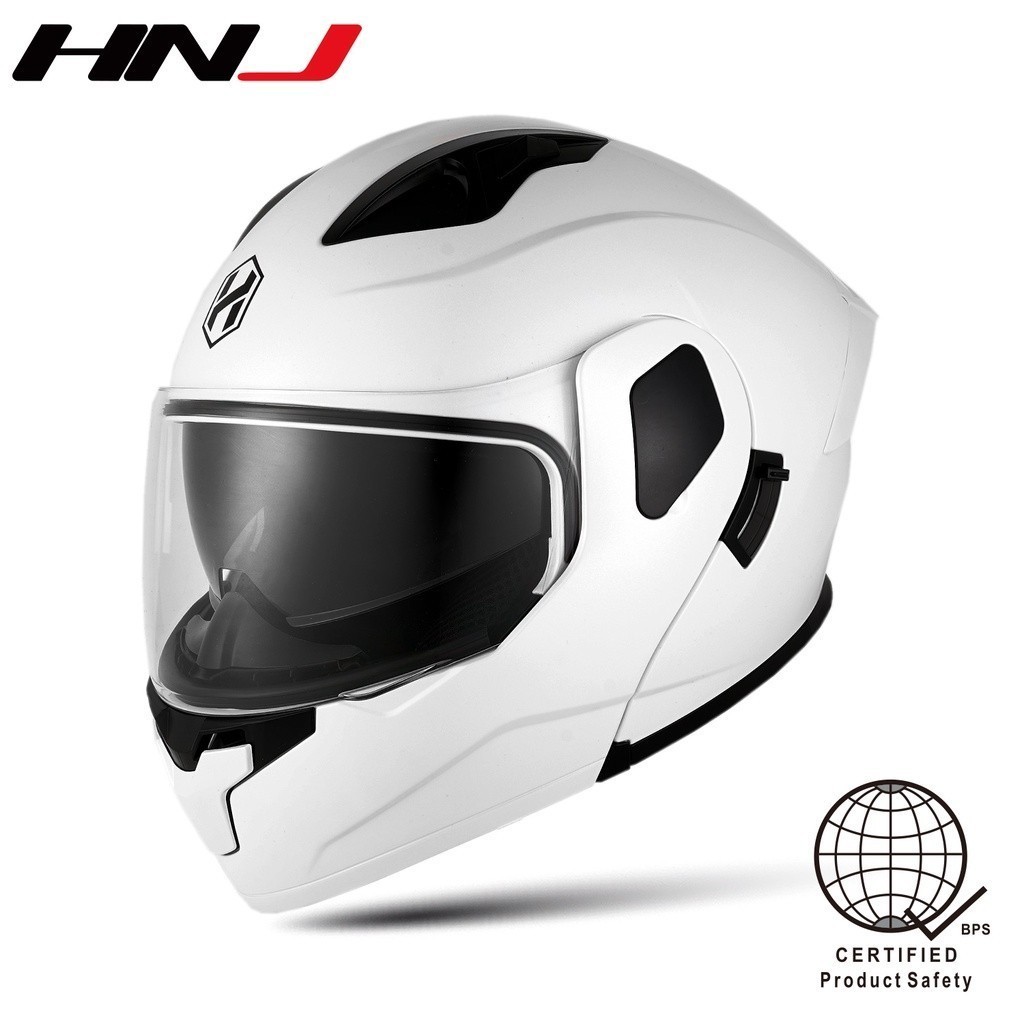 HNJ 937 Motorcycle Helmet Open Face Modular Motor helmet for men Dual ...