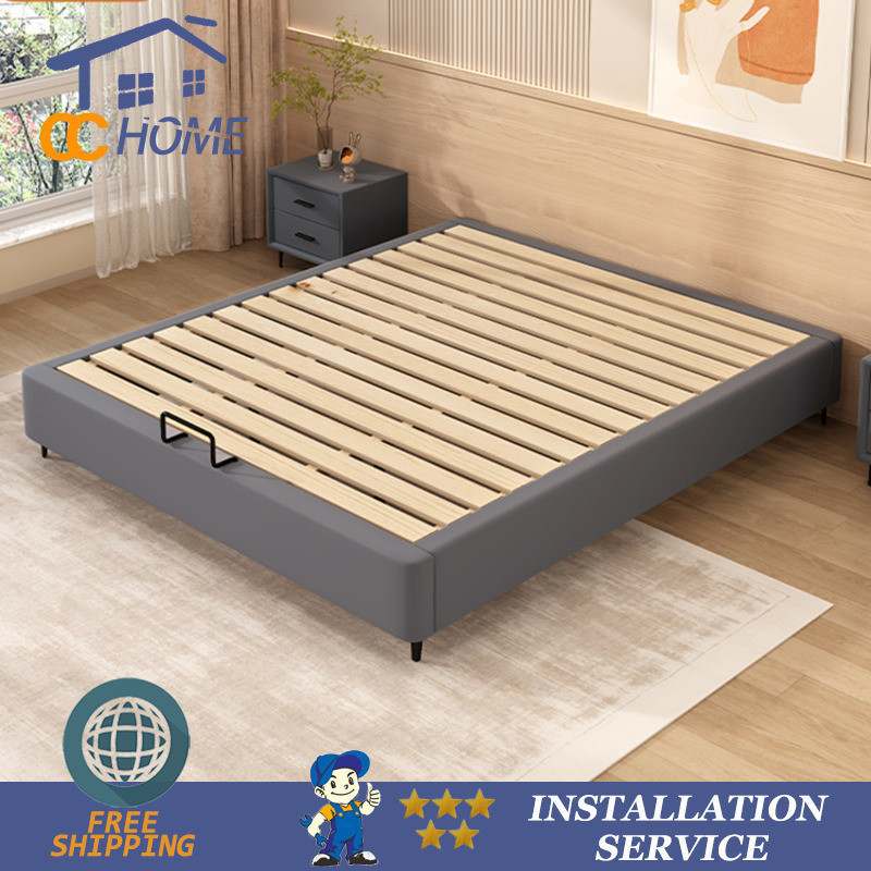 99 JJ Bed Without Headboard, Solid Wood Dragon Skeleton Tatami Bed ...