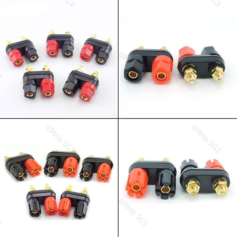 4mm banana plug binding post terminal connector Dual Female Banana ...