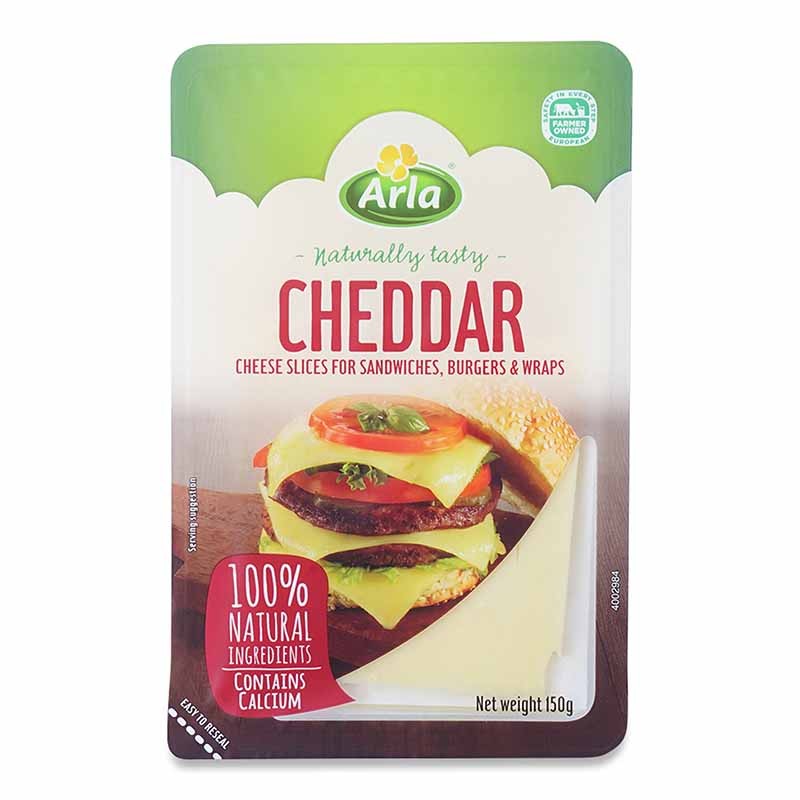 Arla Cheddar Cheese Slices 150g | Shopee Singapore