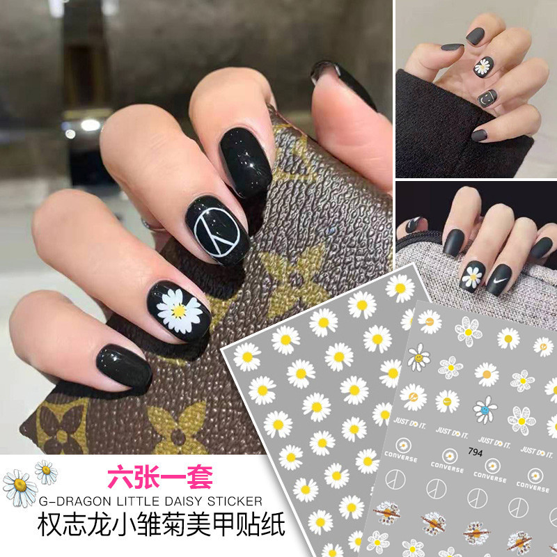 Korean G-Dragon Stickers for Influencers GD Same Style Dark Little ...