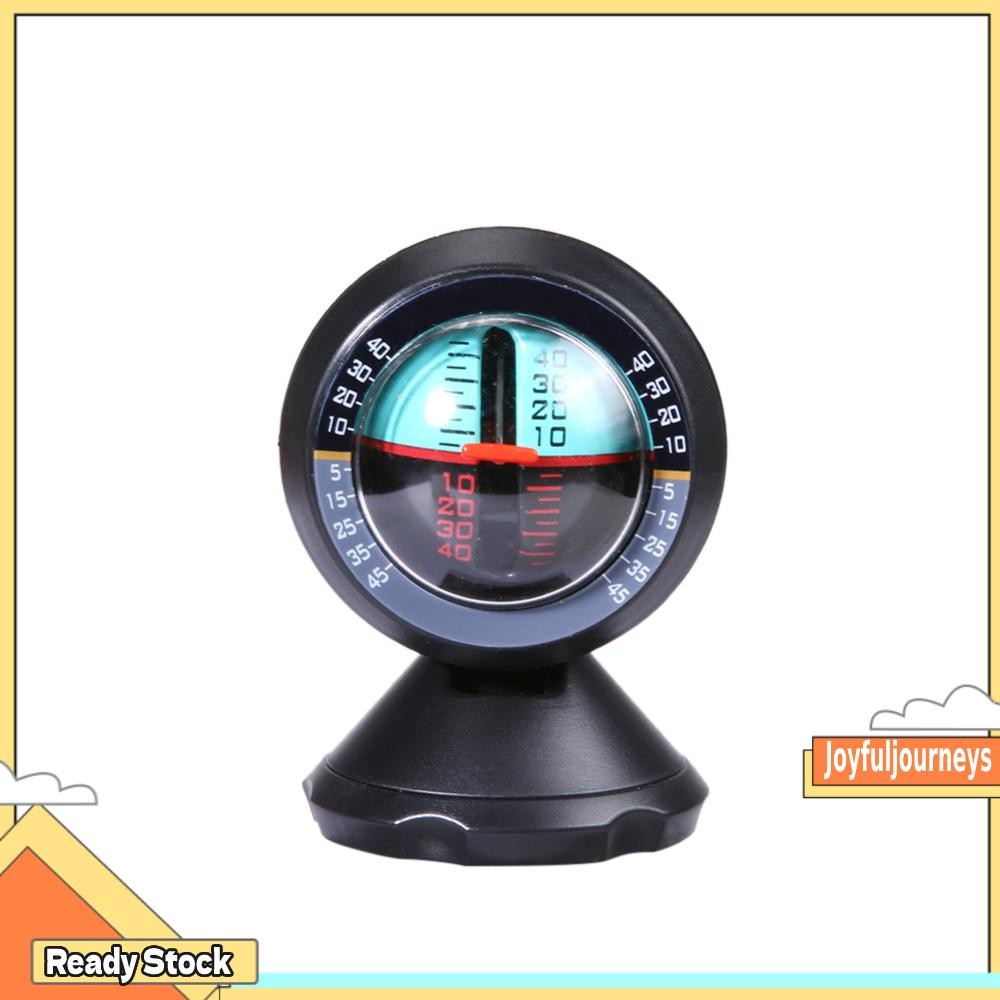 Car Inclinometer Level Tilt Gauge Indicator Slope Meter Gradient ...