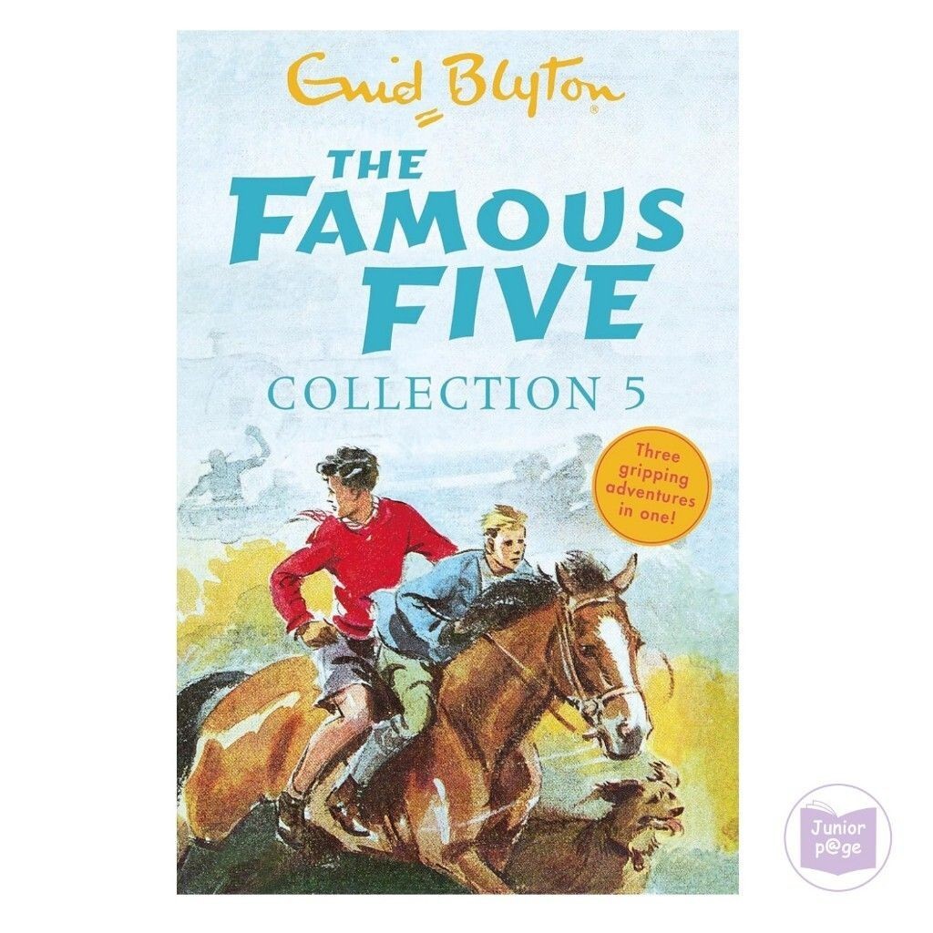 The Famous Five Collection 5 : Books 13-15 by Enid Blyton | Shopee ...